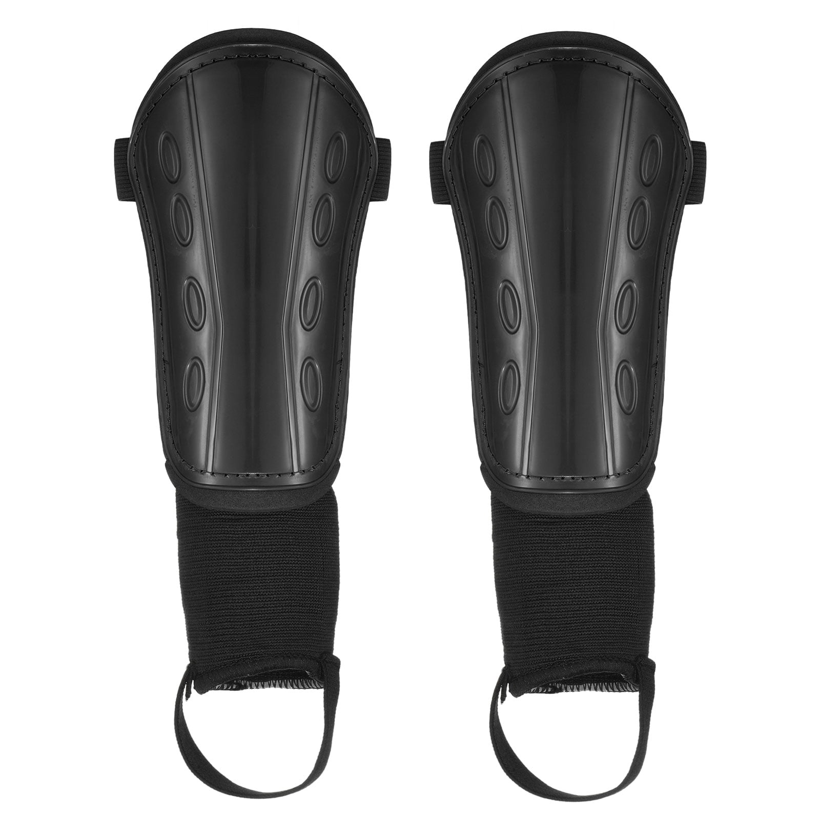 Soccer Shin Guards with Ankle Support, M EVA Cushion Protection Calf ...