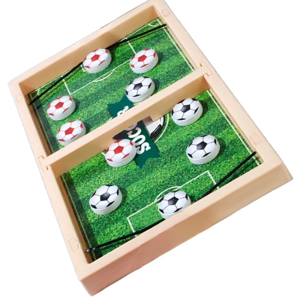 Soccer Sling Puck Game Desktop 2 Player Toy For Adults Kids Game Night ...