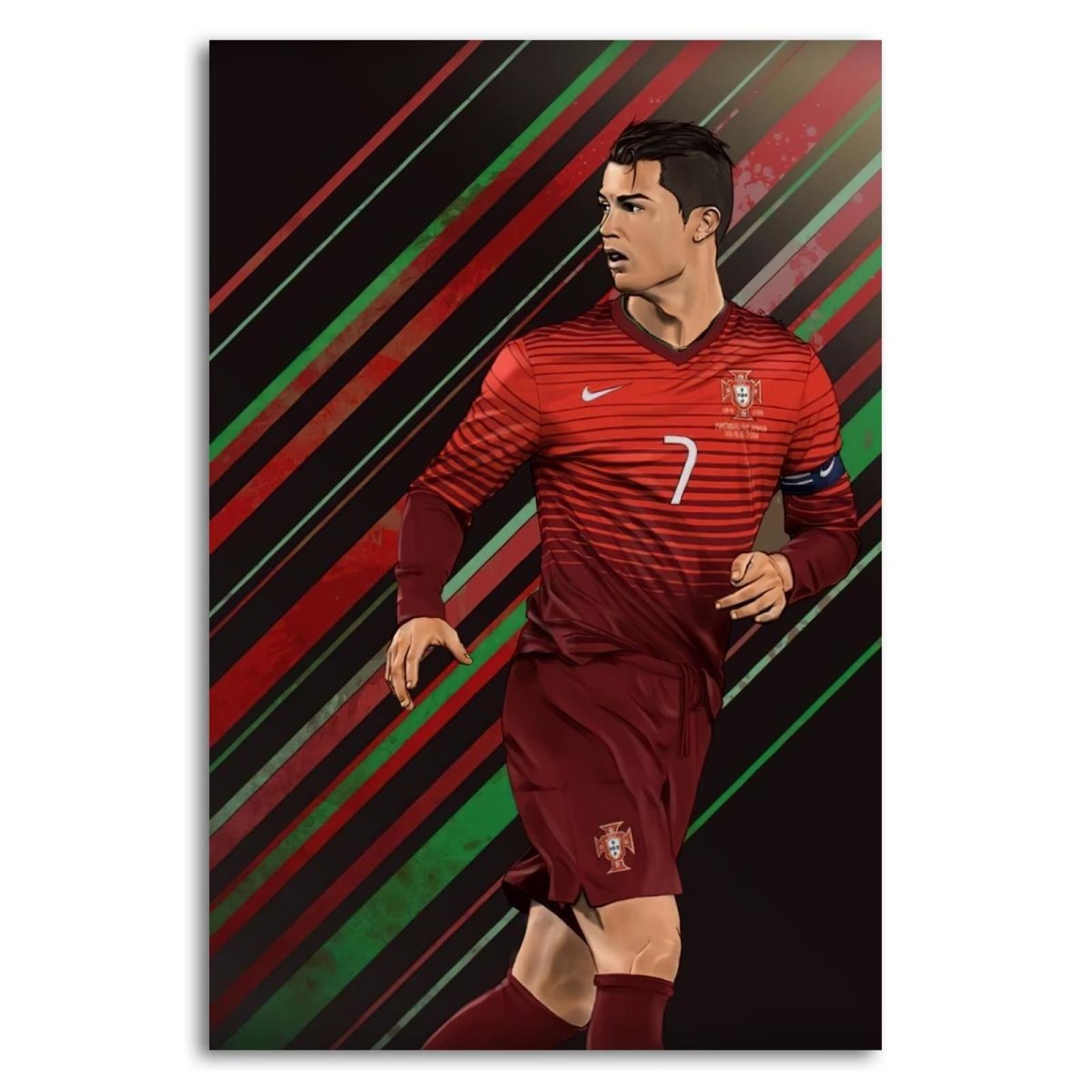 Soccer Star CR7 Cristiano Ronaldo Home Decor Posters Picture Wall Art ...