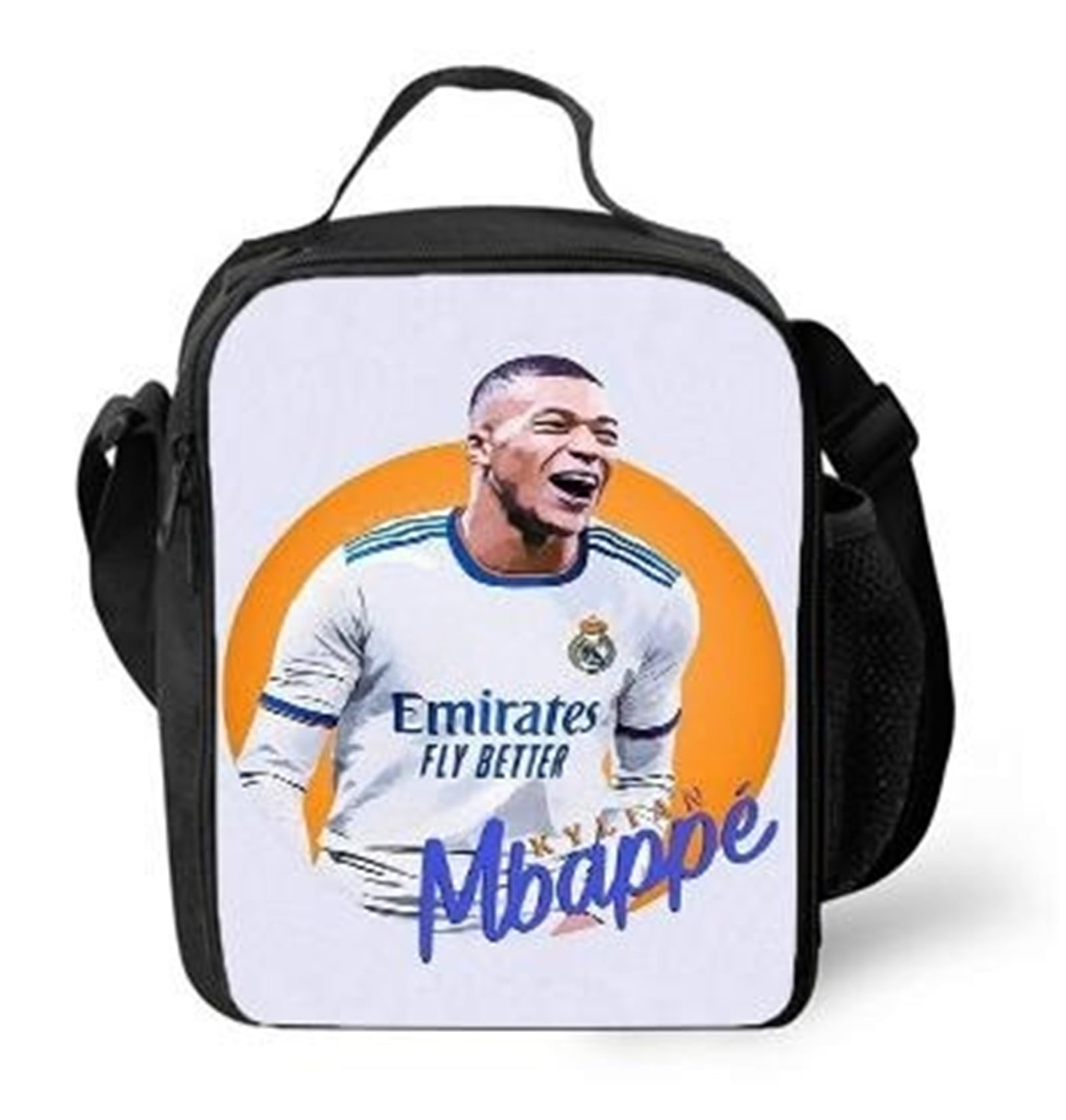 Soccer Star Classic School Bag Waterproof Lunch Bag Reusable Lunch Box ...