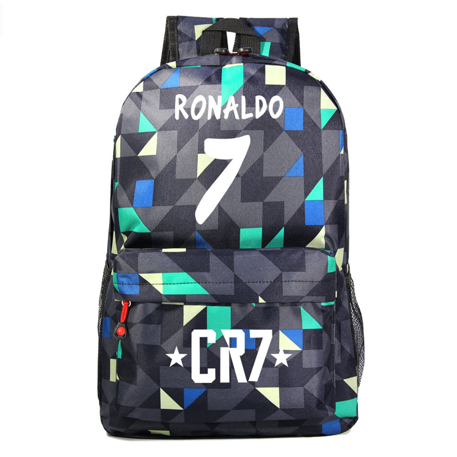 Soccer Star Cristiano Ronaldo Backpack-Casual Daypack Large Laptop ...