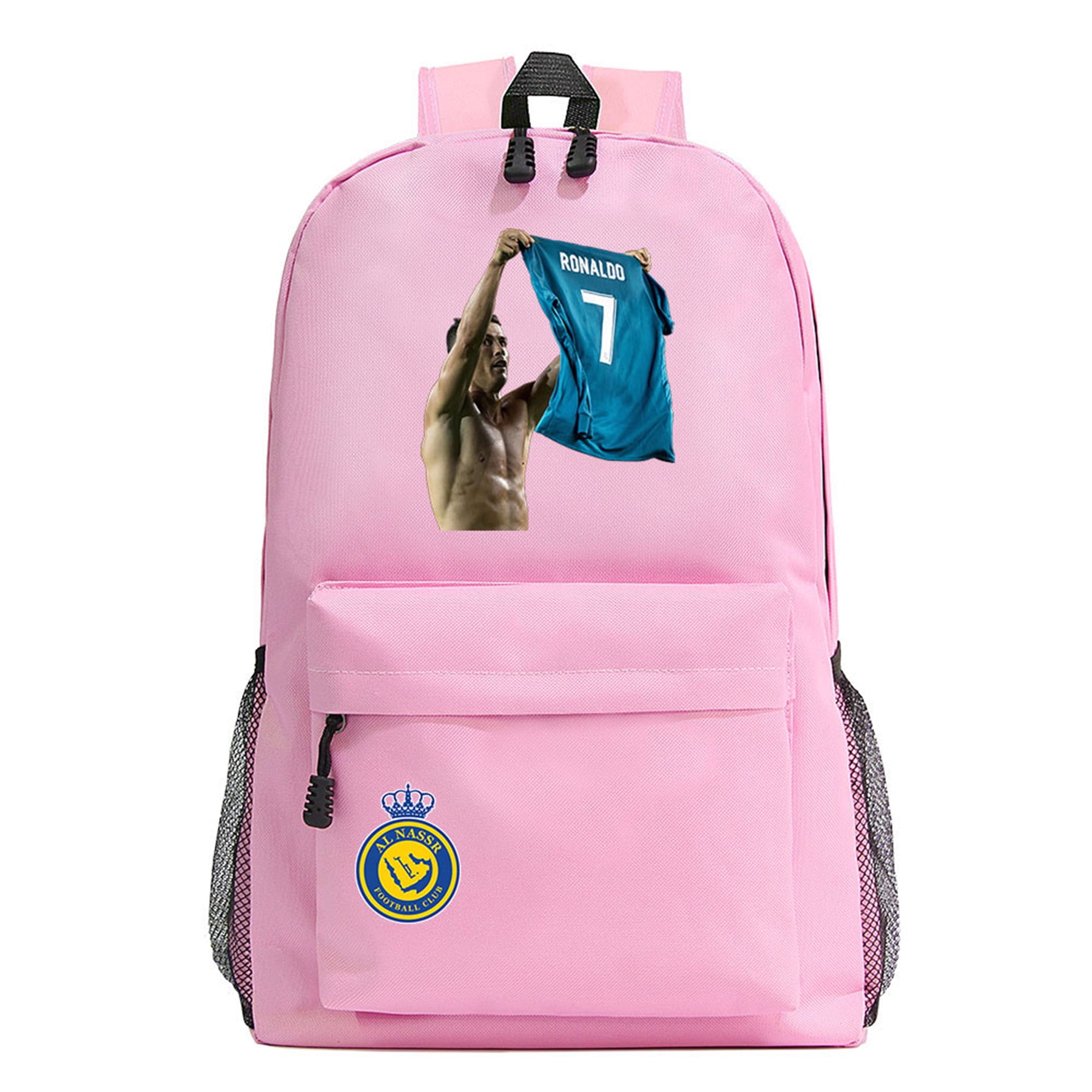 Soccer Star Cristiano Ronaldo Backpack-Large Capacity Travel Laptop ...