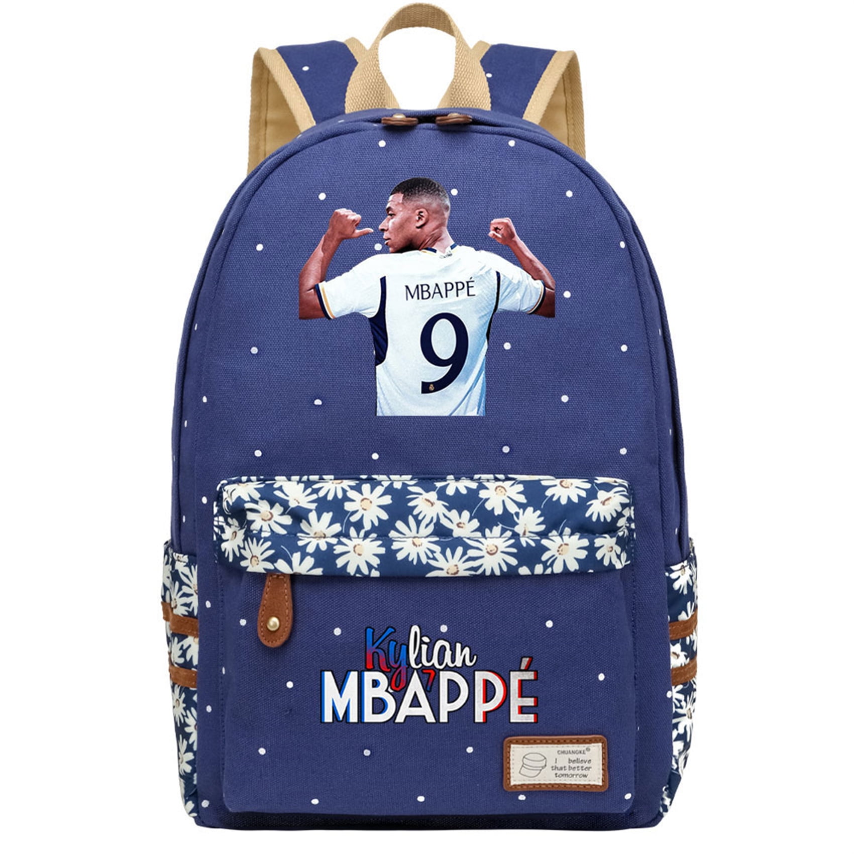 Soccer Star Cristiano Ronaldo Backpack Students Back to School Bag ...