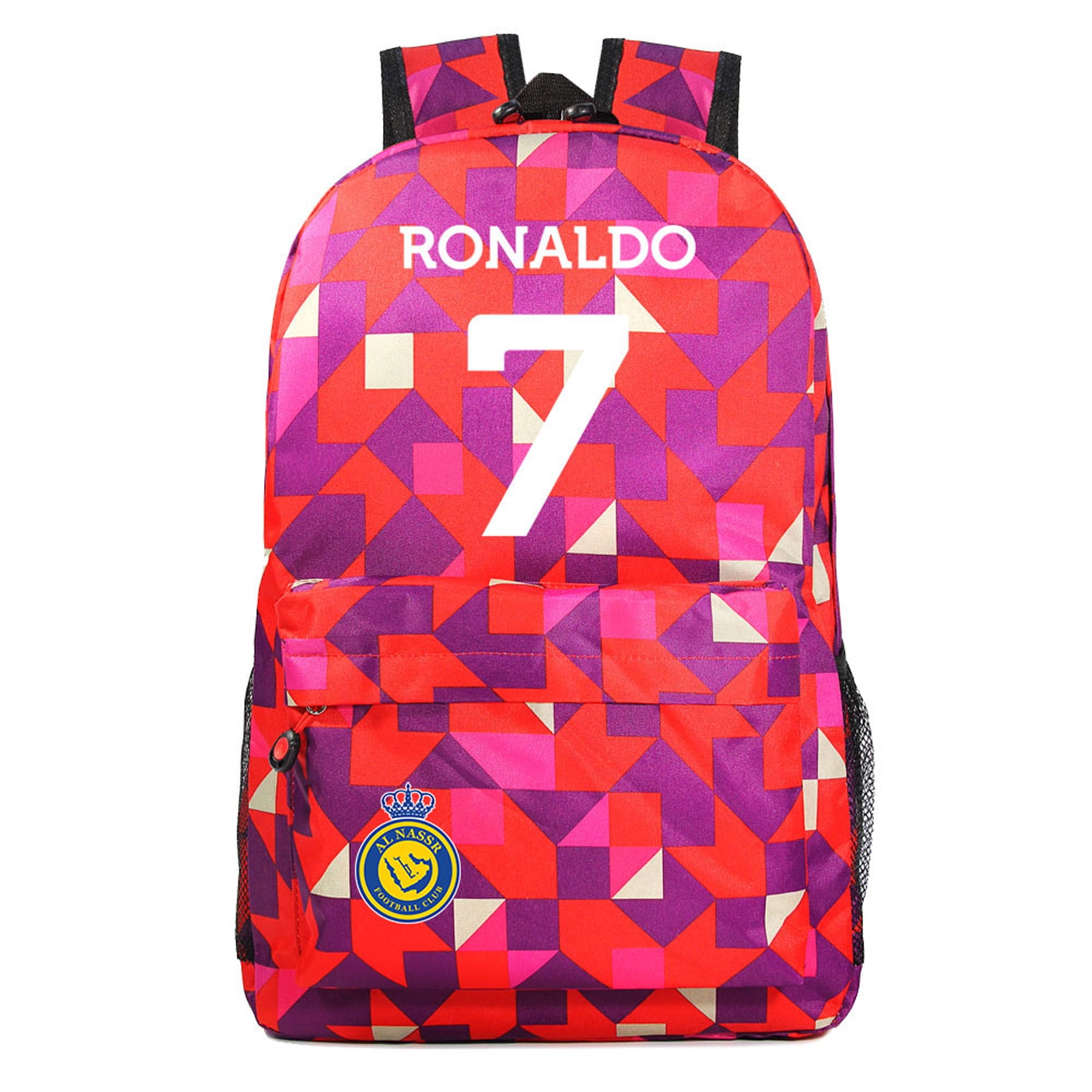 Soccer Star Cristiano Ronaldo School Bookbag,CR7 Classic Backpack ...