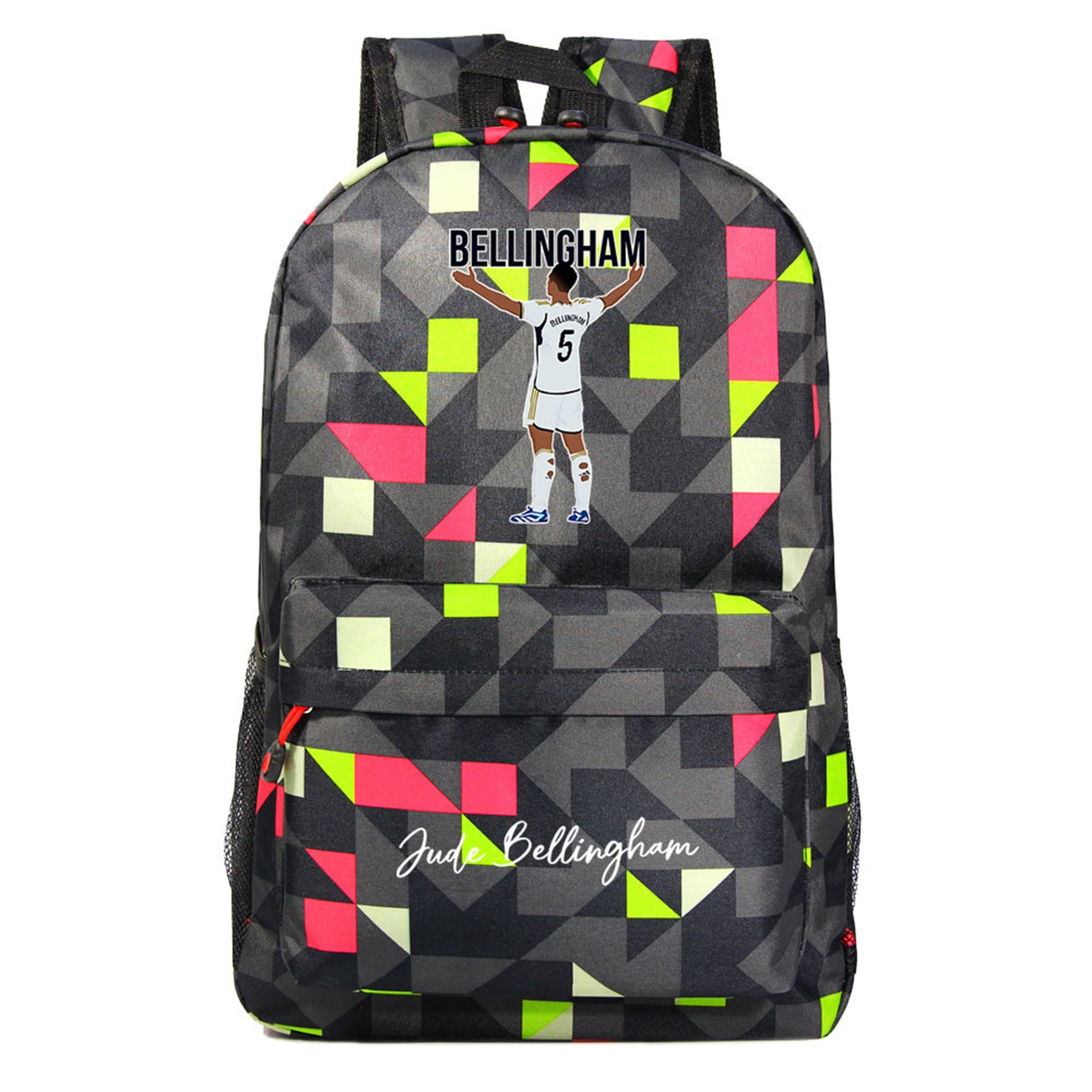 Soccer Star Jude Bellingham Backpack Large Capacity Laptop Bag ...