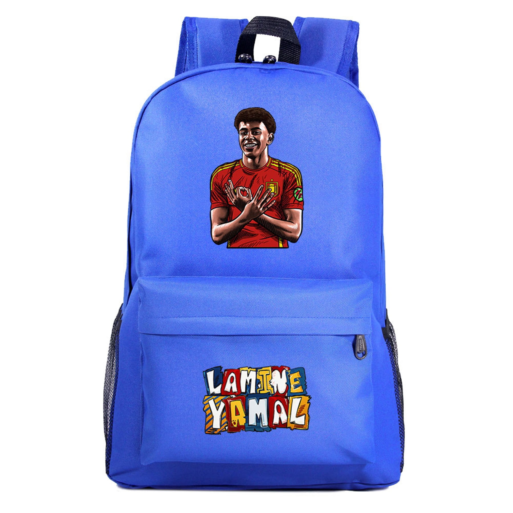 Soccer Star Lamine Yamal School Bookbag Student Daily Backpack Large ...