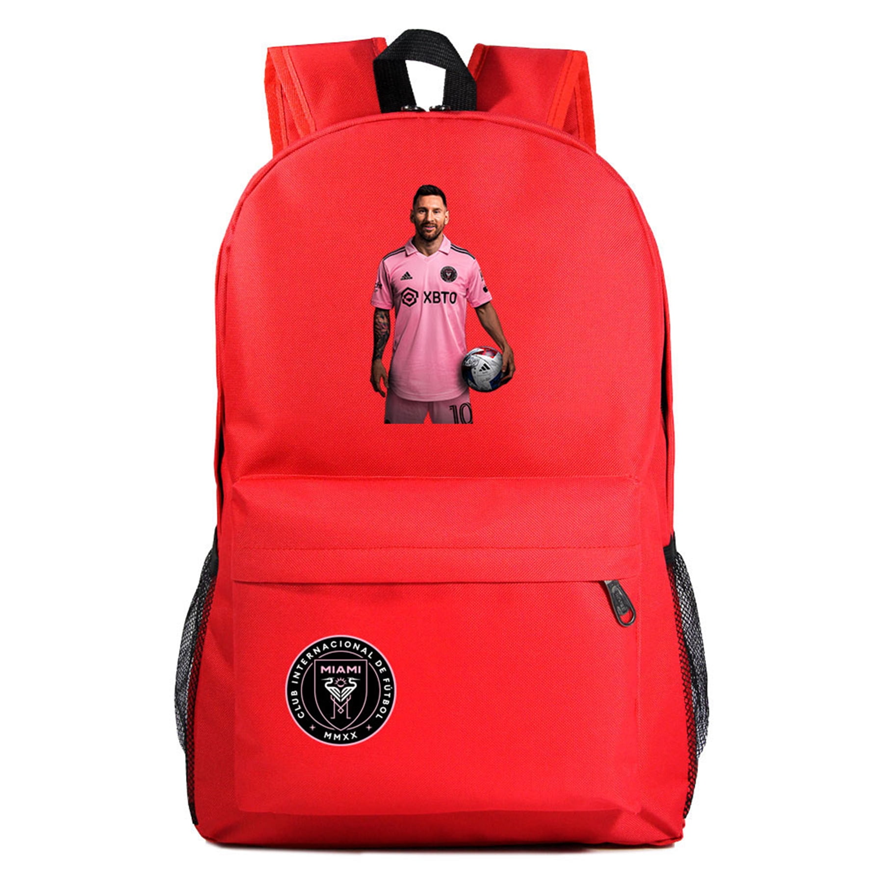Soccer Star Messi_10 Backpack Teen Casual Daypack Water Resistant ...