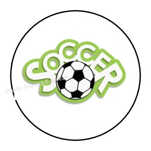 Soccer Stickers Party Favors Phone Decal Water Bottle Stickers Car ...