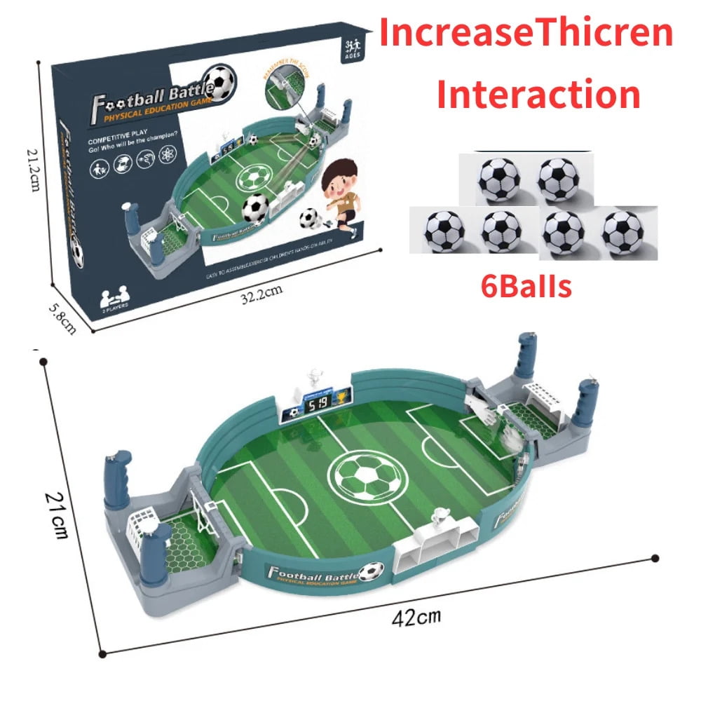 Soccer Table Football Board Game For Family Party Game Tabletop Play ...
