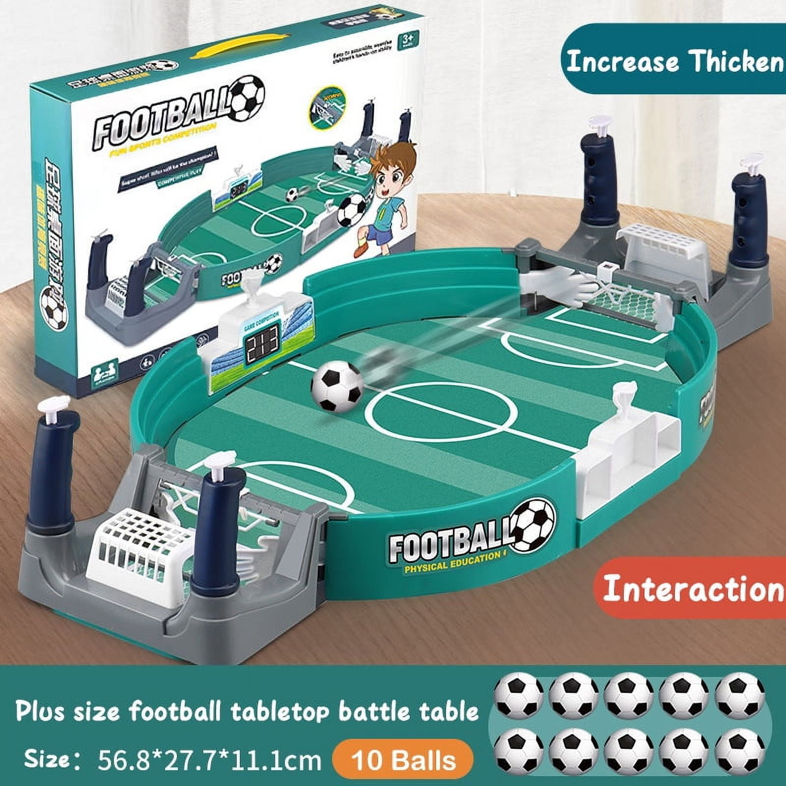 Soccer Table for Family Party Football Board Game Desktop Interactive ...