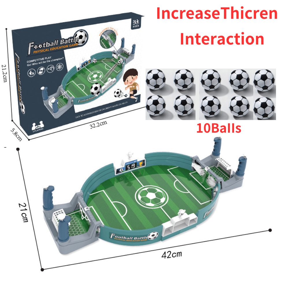 Soccer Table for Family Party Football Board Game Desktop Interactive ...