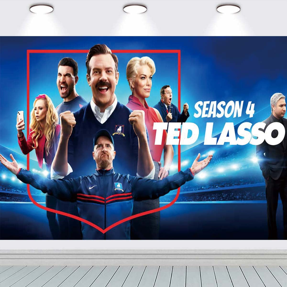 Soccer Ted TV Show school Backdrop Party Supplies Taspestry Background ...