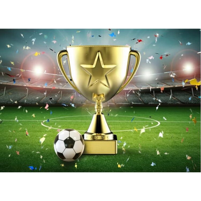 Soccer Theme Happy Birthday Photography Backdrop Props Boy Party ...
