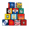 Soccer Theme Party Banner Decorations, Hanging Paper Flags and Pennant ...