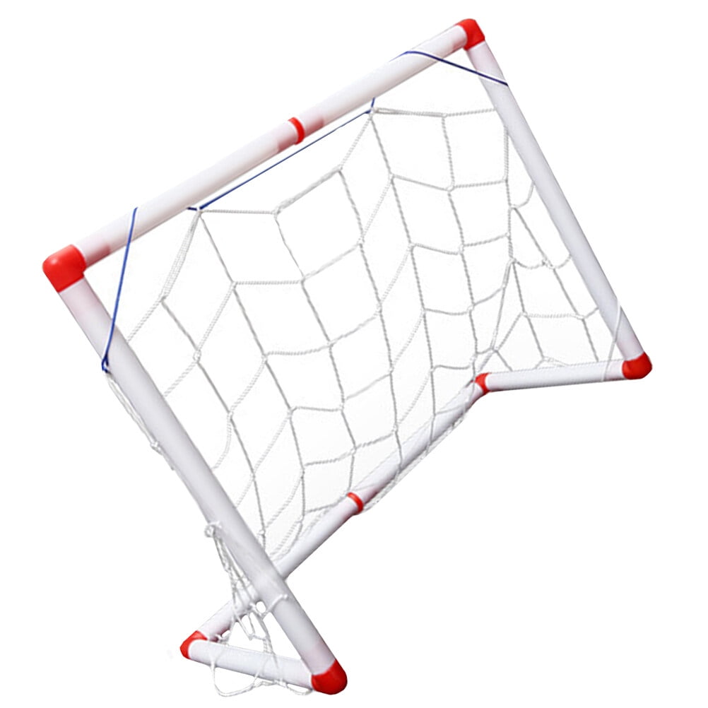 Nicehomfit Soccer Goal Portable PVC 1Set White - Walmart.com