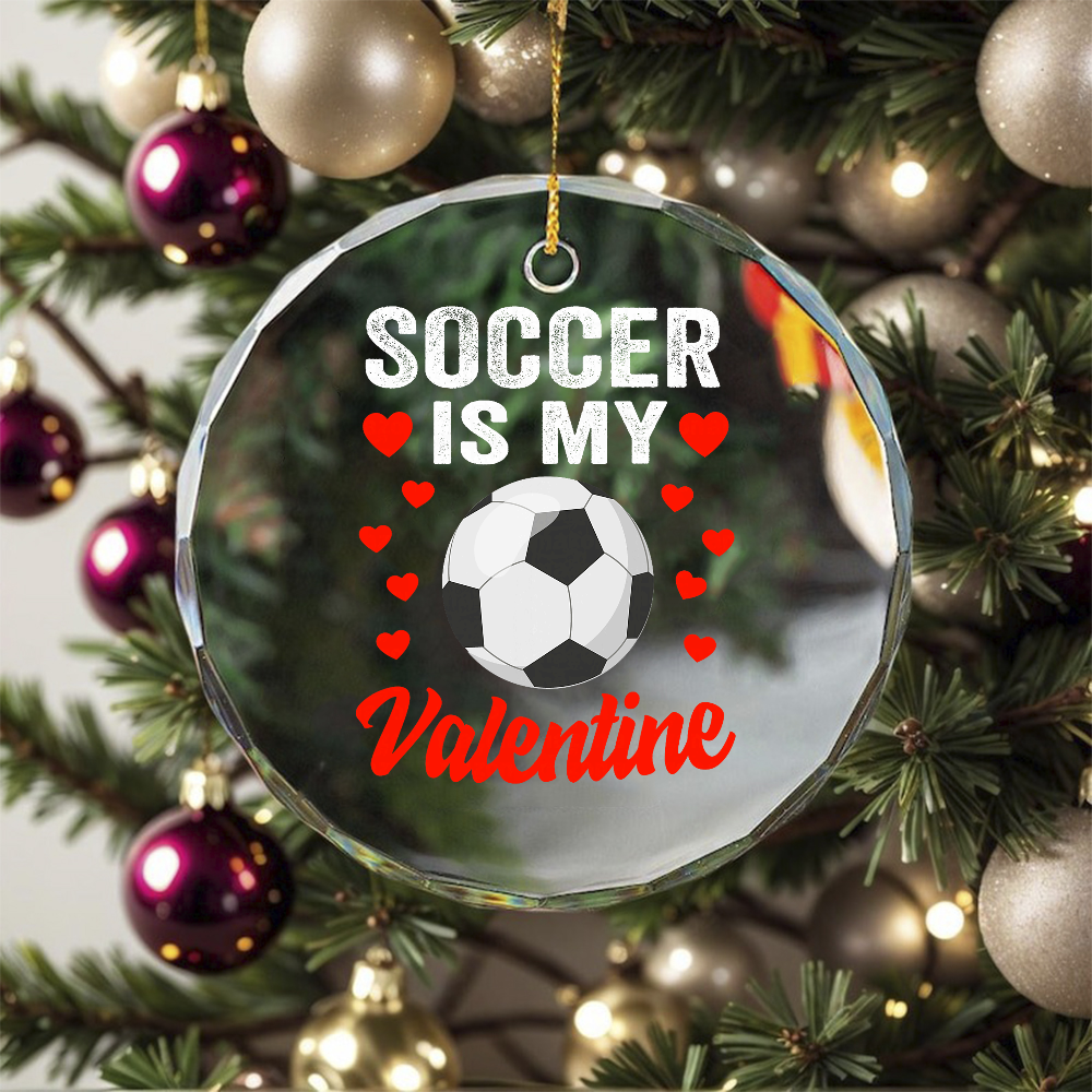 Soccer Valentine Soccer Ball Lovers Unisex-s Valentine's Day Soccer ...