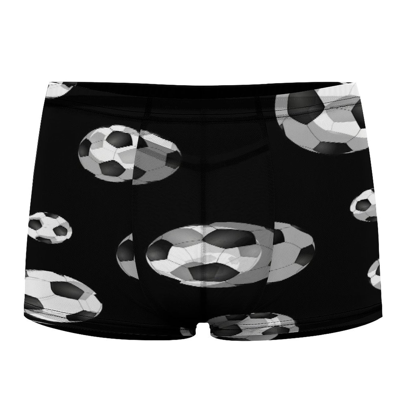 Soccer Vector Background Men's Mesh Boxer Briefs Cooling Breathable ...