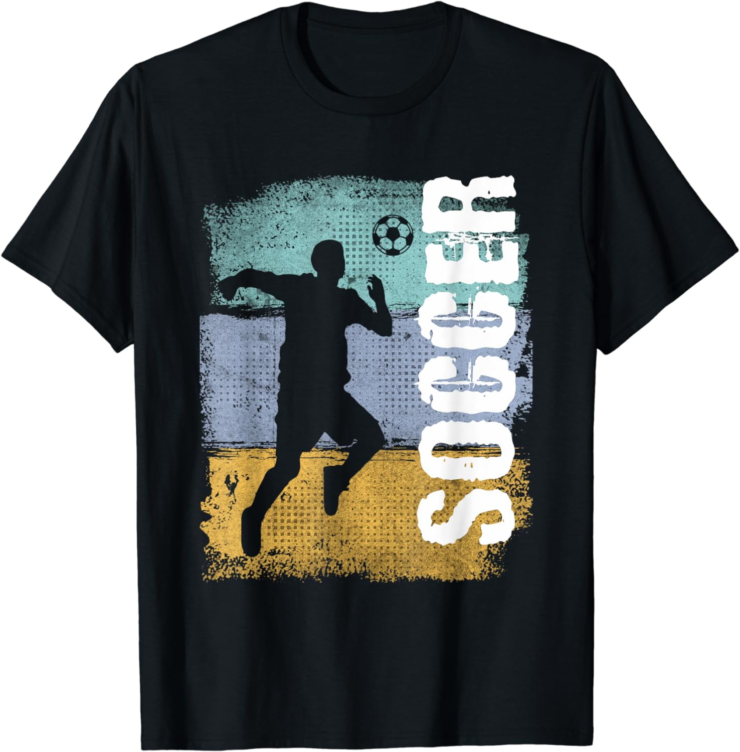 Soccer Vintage Retro Soccer Player T-Shirt - Walmart.com