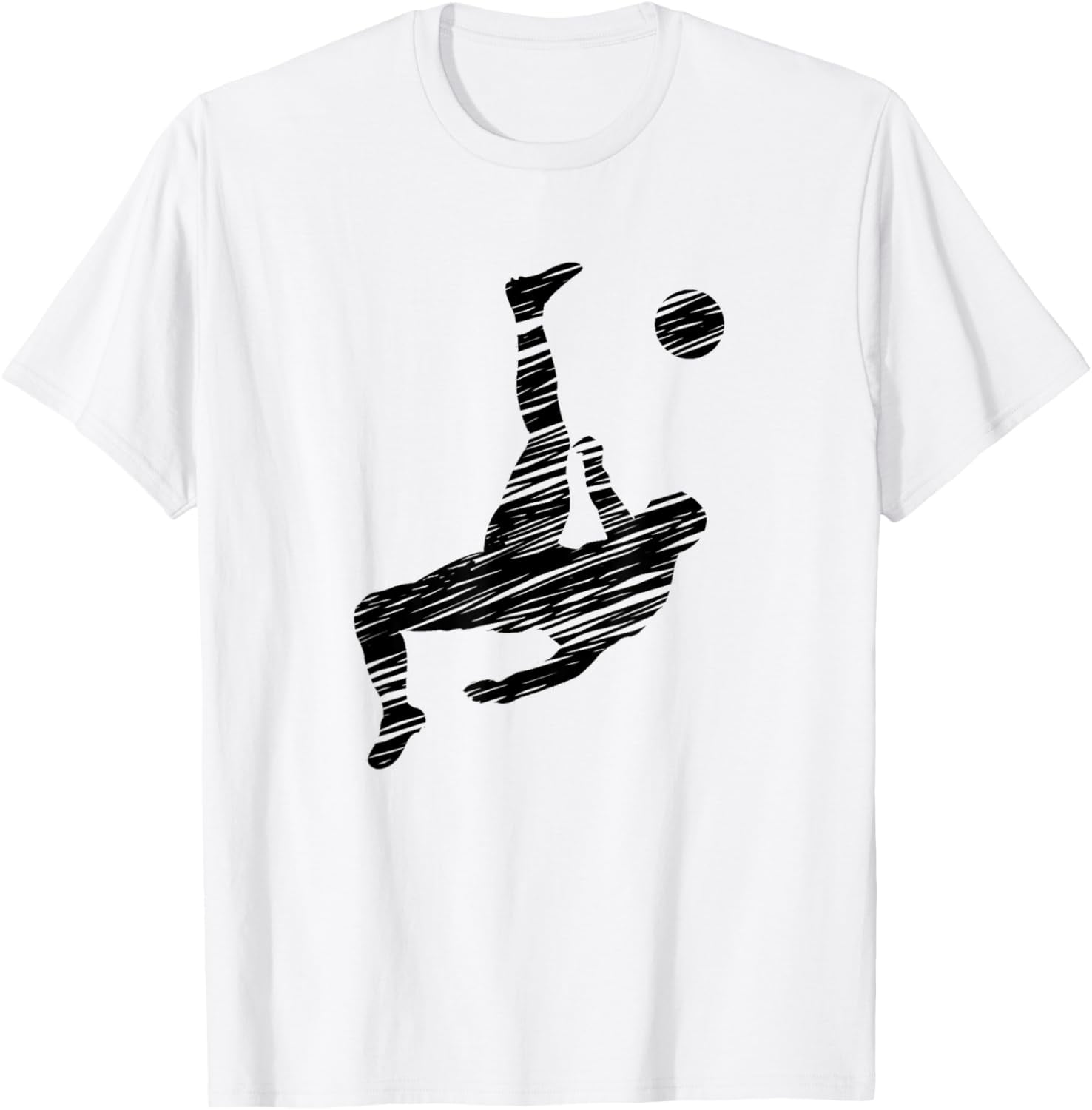 Soccer player and soccer fan motif vintage T-Shirt - Walmart.com