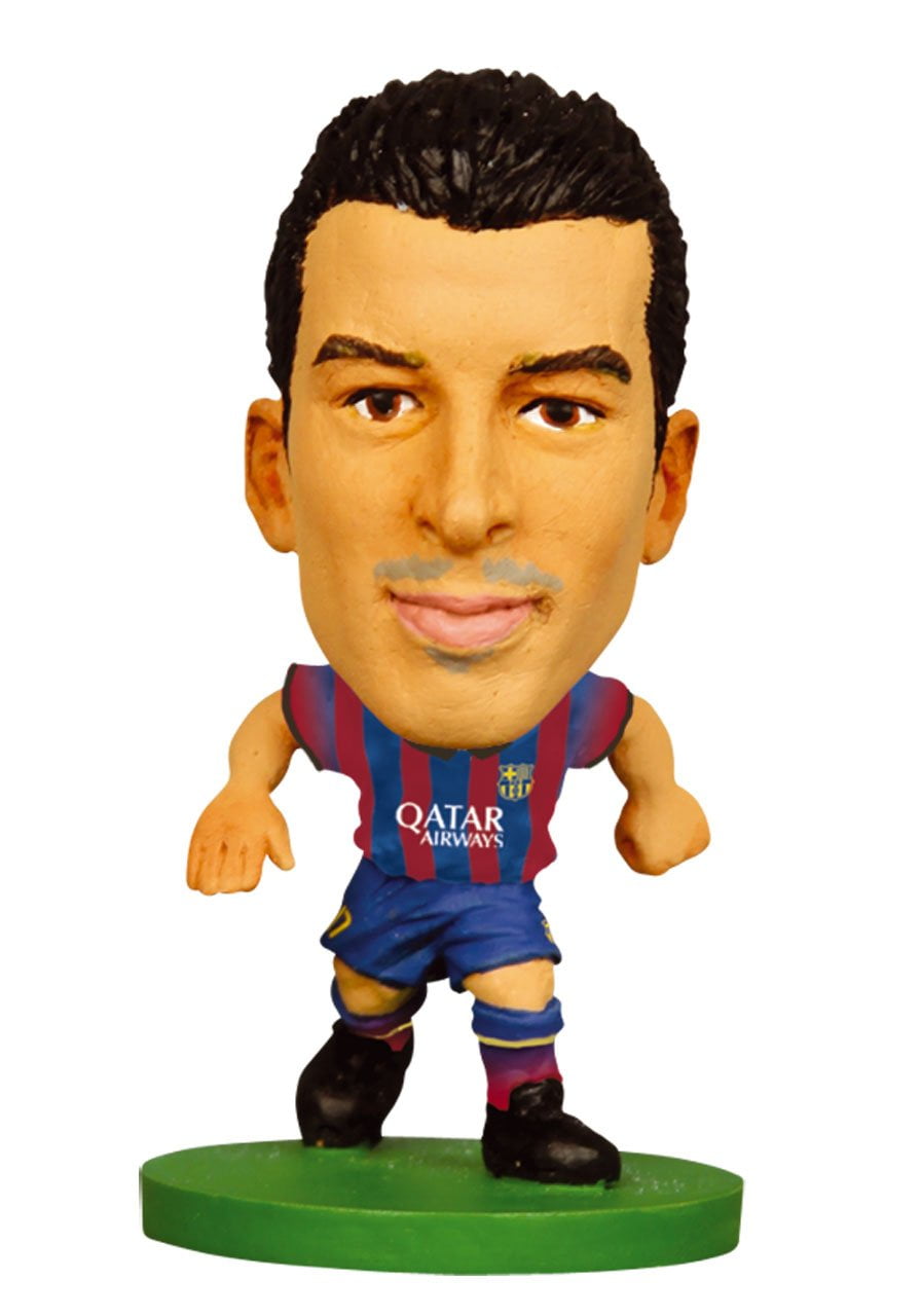 SoccerStarz FC Barcelona Pedro Rodriguez Home Kit - Walmart.com
