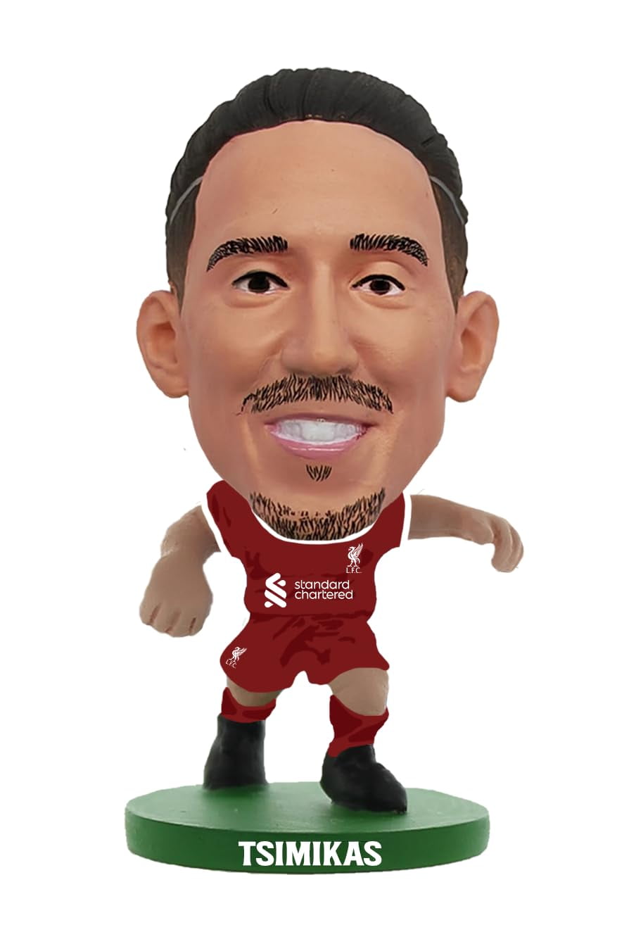 SoccerStarz - Liverpool Kostas Tsimikas - Home Kit (2024 Version ...