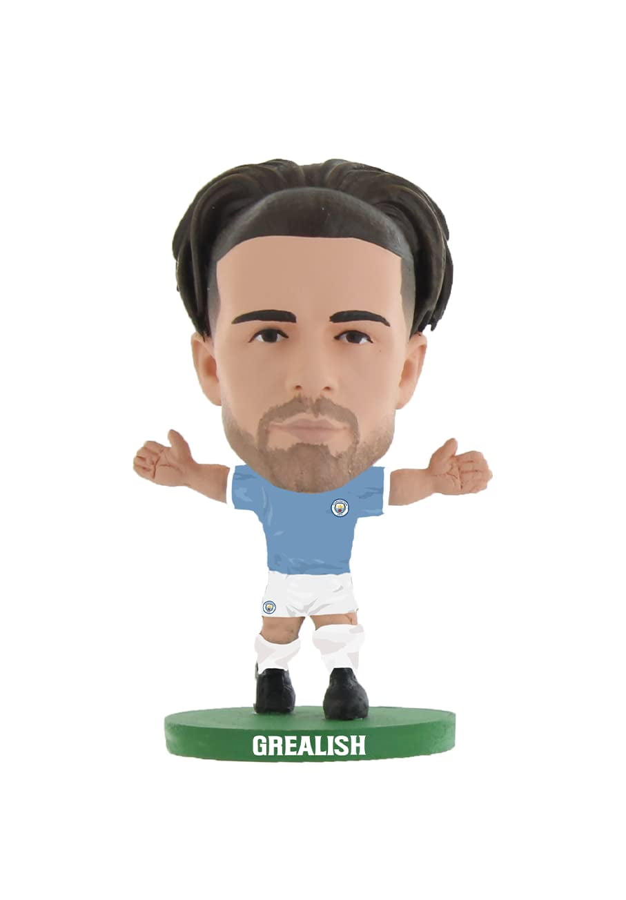 SoccerStarz - Man City Jack Grealish - Home Kit (Classic Kit) /Figures ...