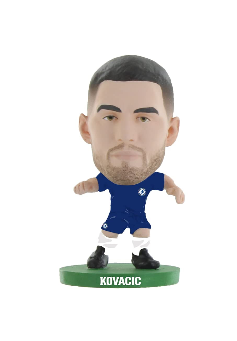 SoccerStarz SOC1561 Chelsea Mateo Kovacic Mini Football Figure, 5 cm ...