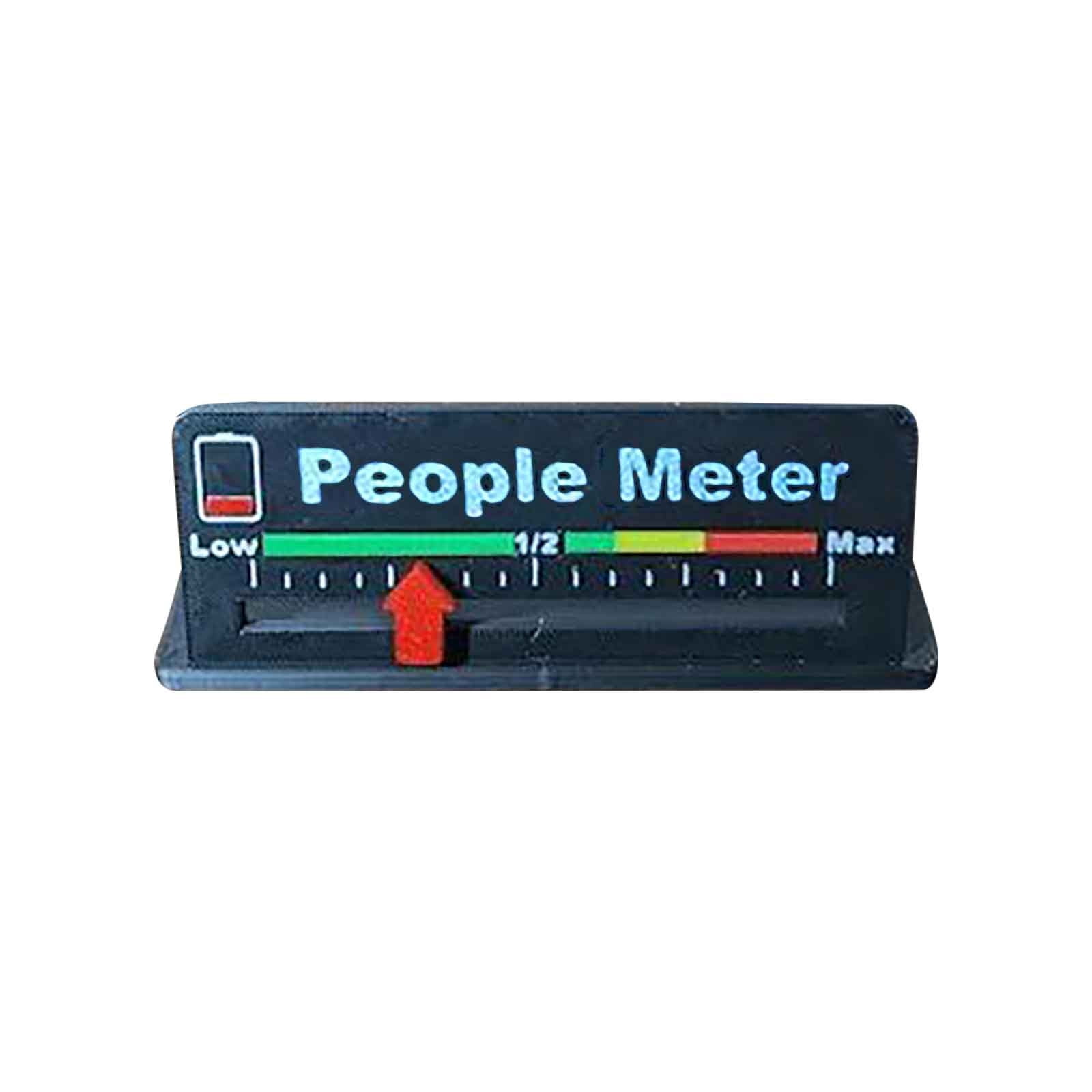 Social Battery Desktop Indicator Social Battery Wooden Desktop ...