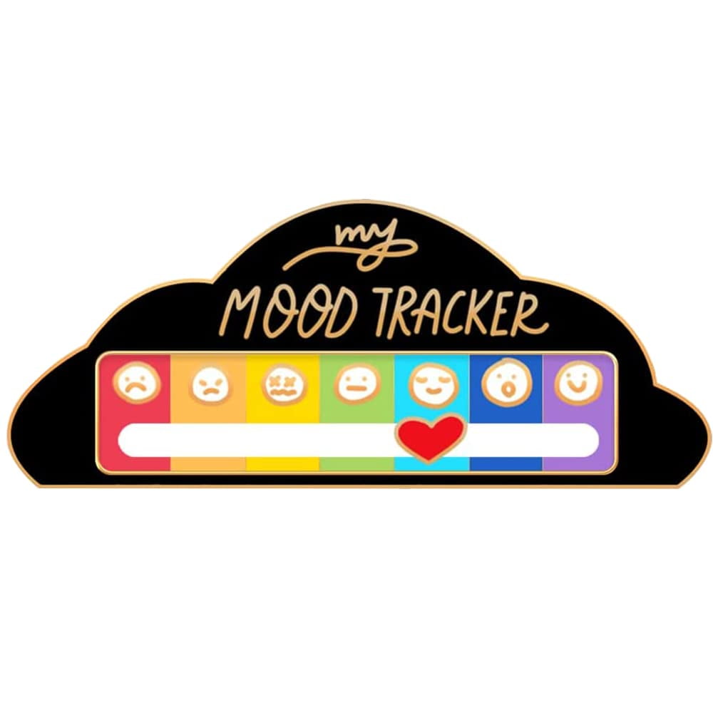 Social Battery Pin, Funny Enamel Mood Pin for 7 Days A Week, Social ...