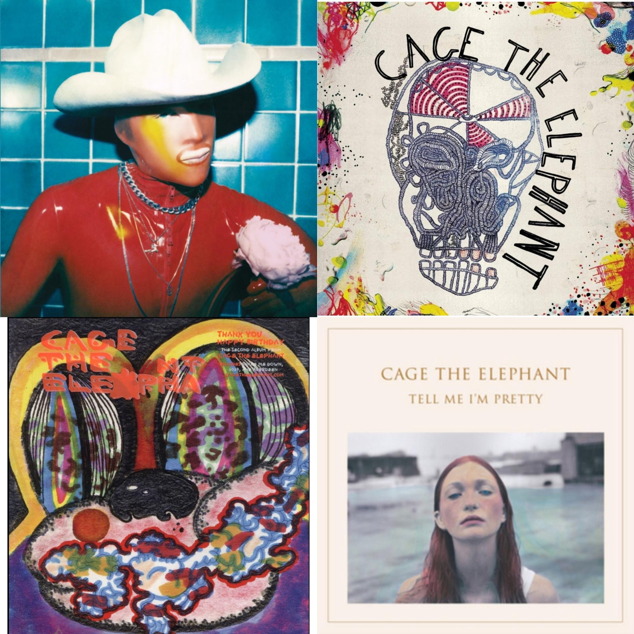 Social Cues (140G/Dl Insert) & Cage The Elephant (180G) & Thank You ...