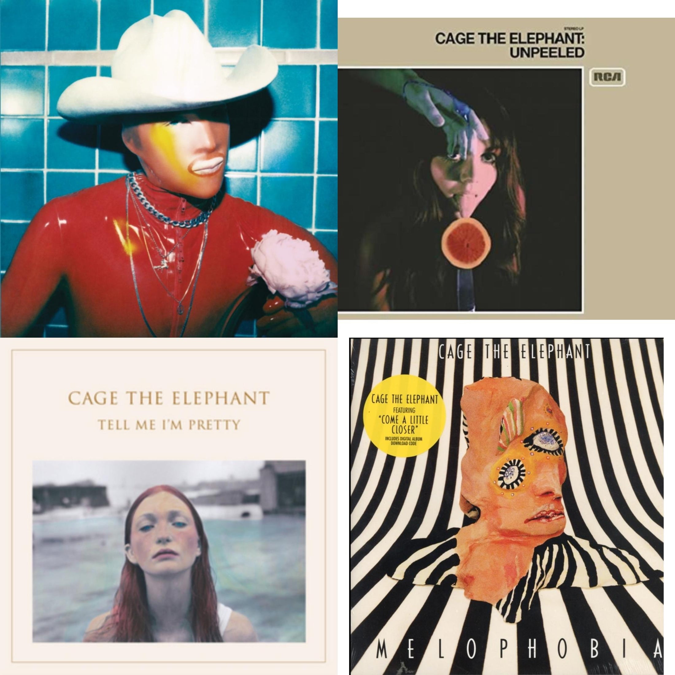 Social Cues (140G/Dl Insert) & Unpeeled (2LP/140G/Gatefold) & Tell Me I'm Pretty (180G/Dl Card ...