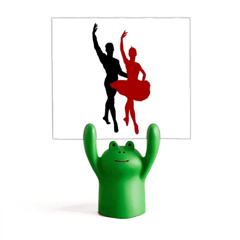 Social Dancing Duet Dance Performance Memo Holder Cartoon Animal Frog ...