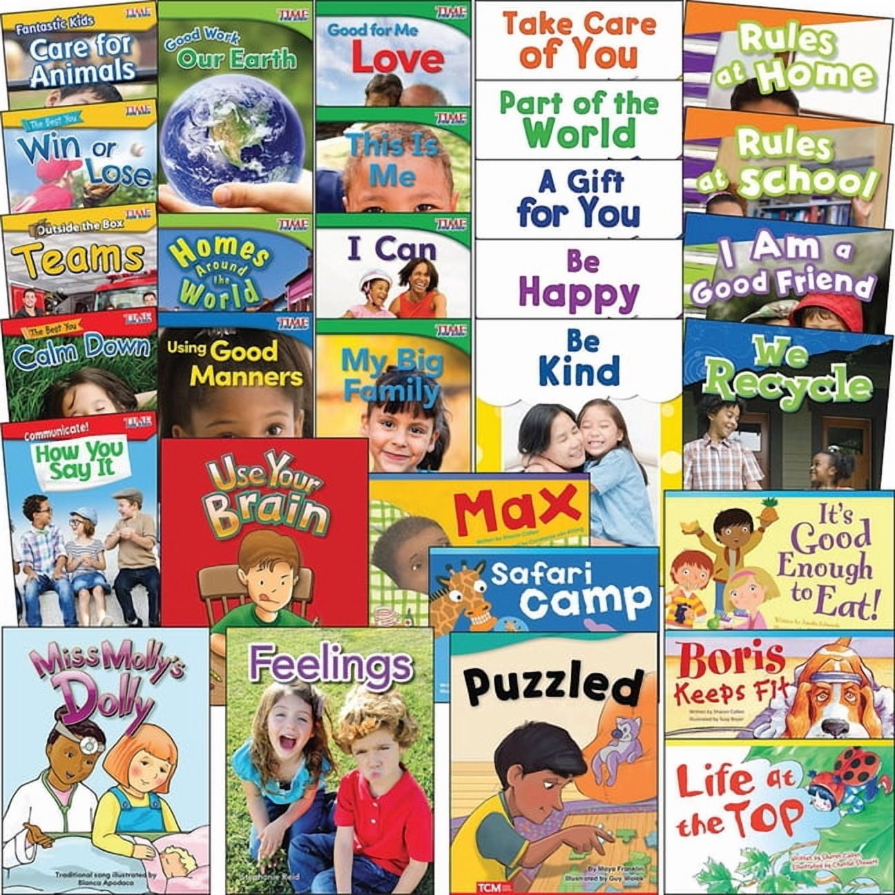 Social Emotional Collection: Social Emotional 31-Book Set: Grades K-1 ...