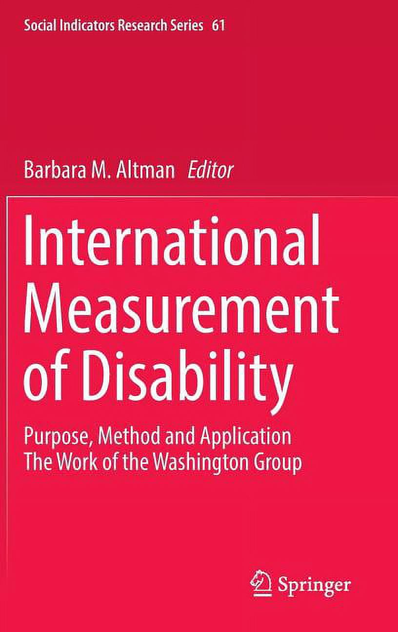 Social Indicators Research: International Measurement of Disability ...
