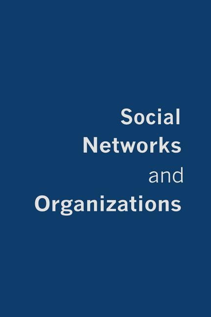 Social Networks and Organizations, (Hardcover) - Walmart.com