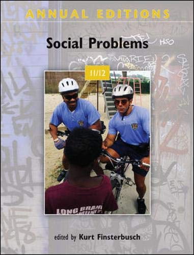 Pre-Owned Annual Editions: Social Problems 11/12 - Walmart.com