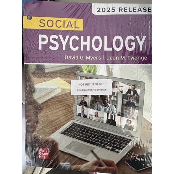 Social Psychology 2025 Release, McGraw Hill, Loose Leaf Textbook by ...