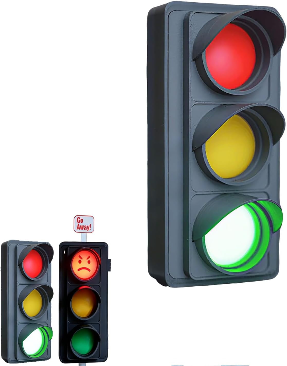 Social Signal, Traffic Light Decor, Traffic Light Desk/Wall, Do Not Disturb Sign for Home Office ...