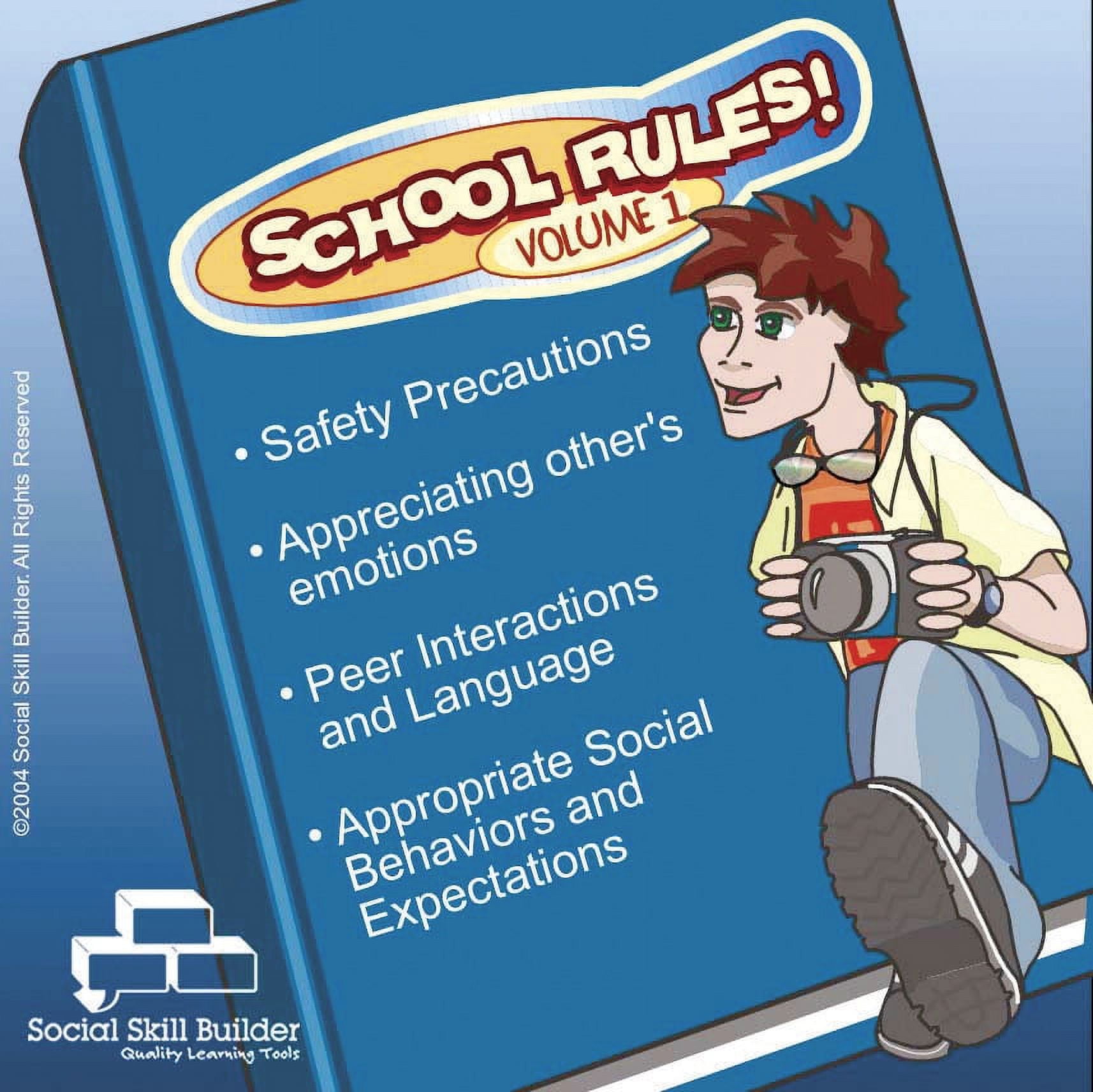 Social Skill Builder 028155 CD School Rules Volume 1 - Walmart.com