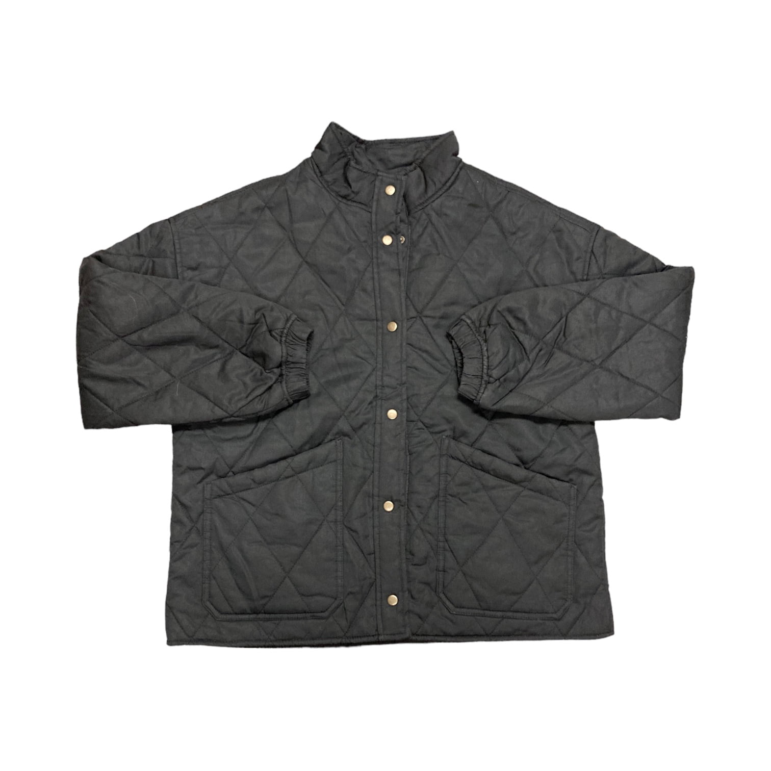 Social Standard by Sanctuary Women's Long Sleeve Snap Up Quilted Jacket ...