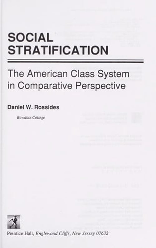 Pre-Owned Social Stratification (Hardcover) 9780138175788 - Walmart.com