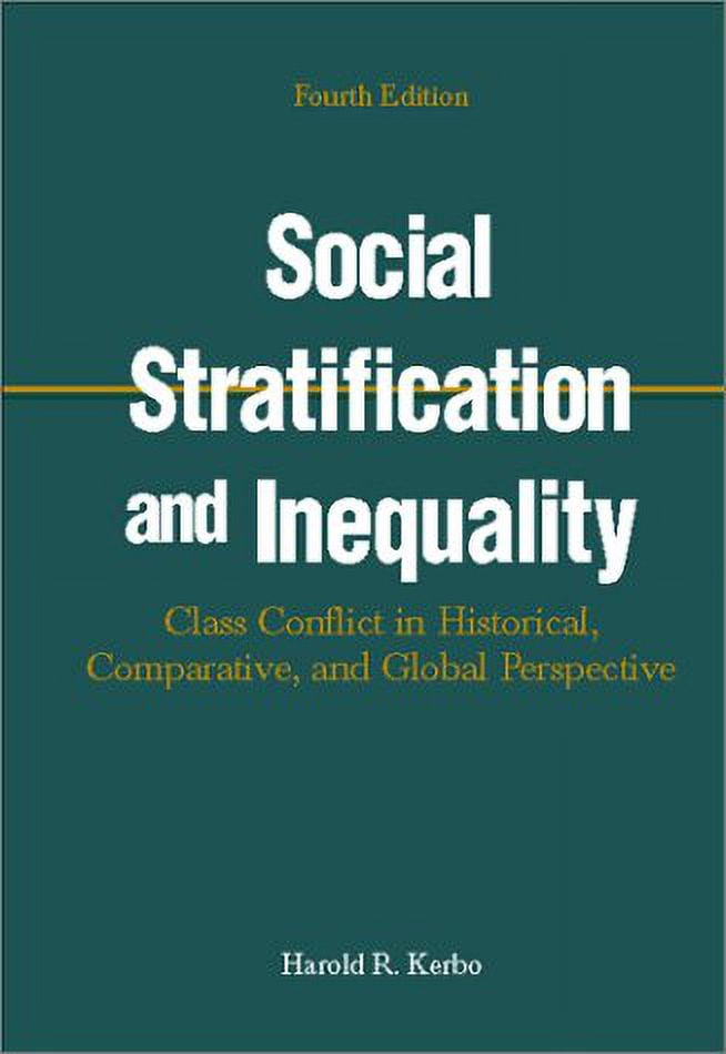 Pre-Owned Social Stratification and Inequality (Hardcover) 0072316047 ...