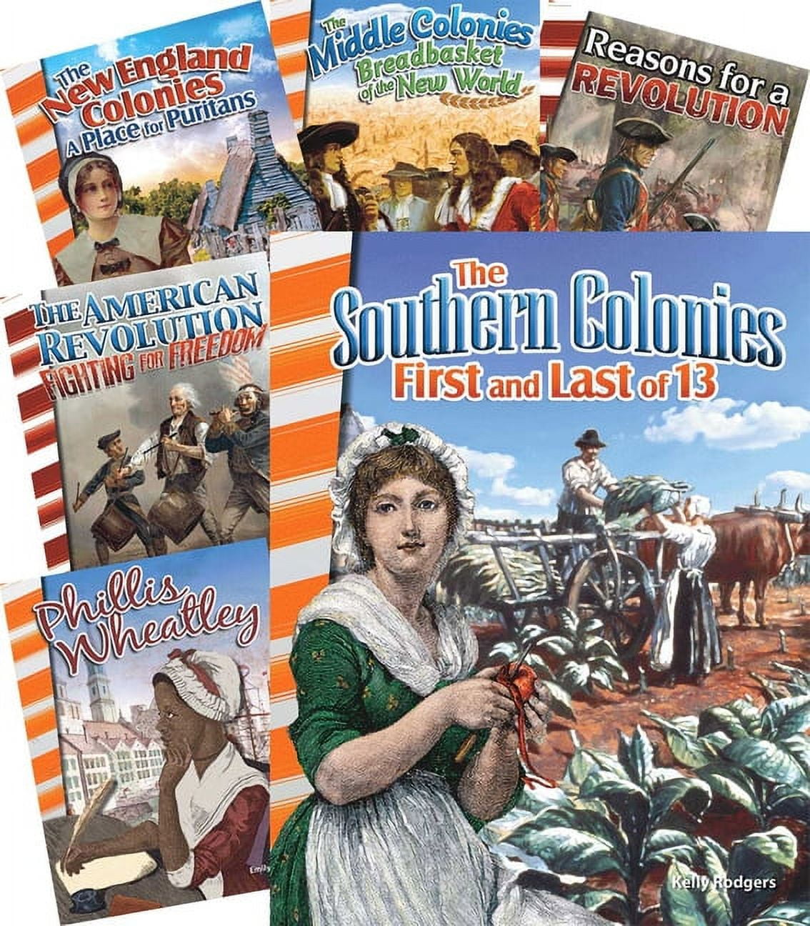 Social Studies: Informational Text: Colonization to Revolution 6-Book ...