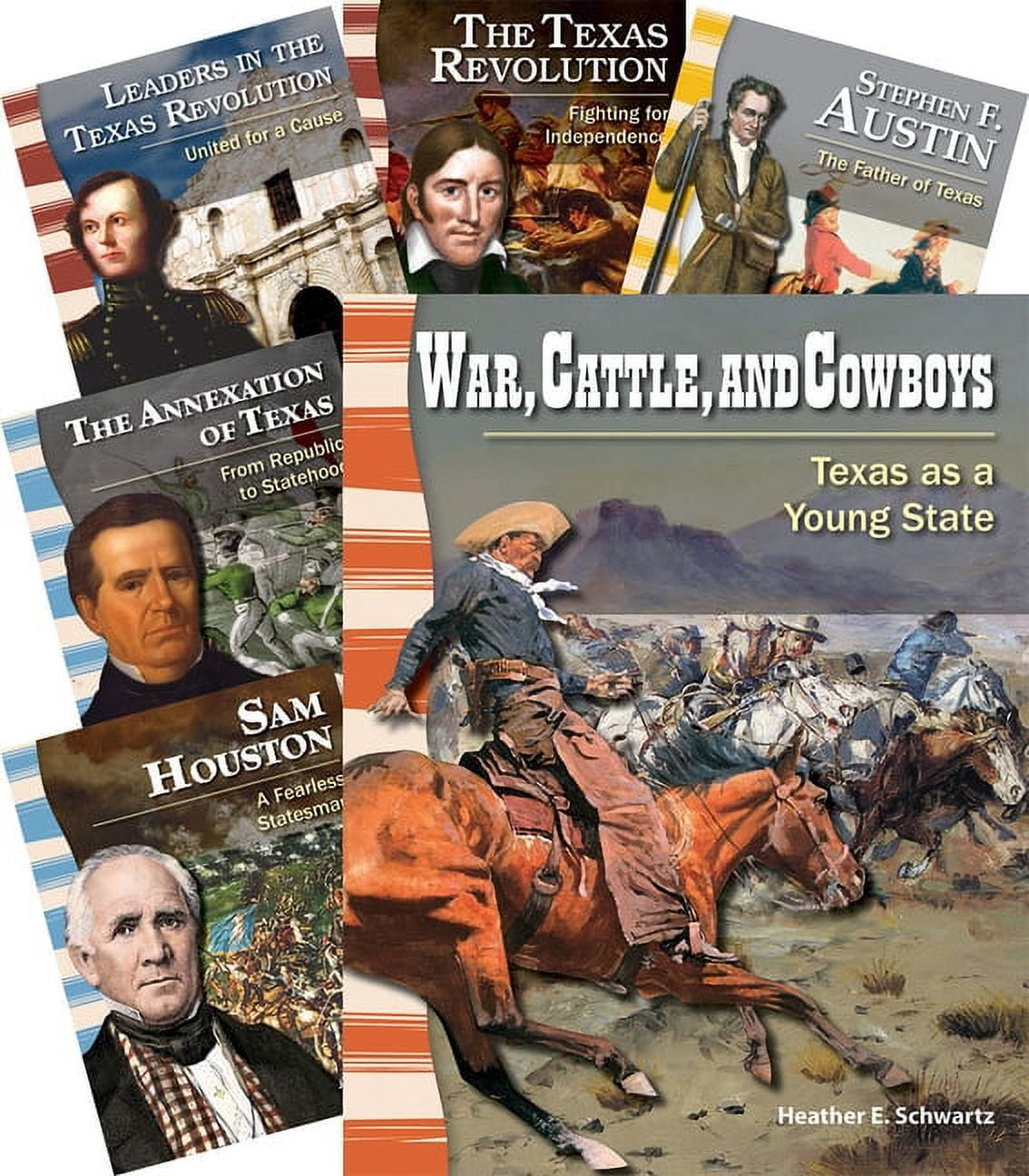 Social Studies: Informational Text: Early Texas History 6-Book Set ...