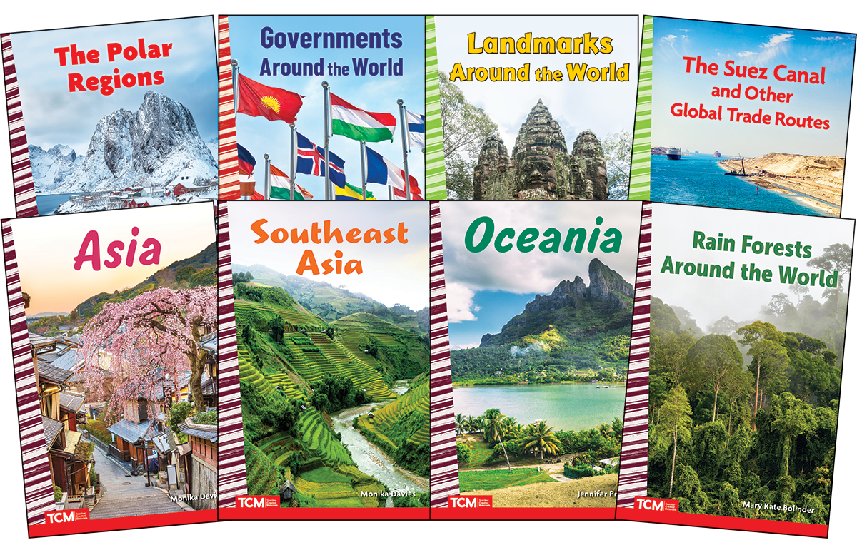 Explore The World: Asia, Oceania, Polar Regions, Landmarks, and ...