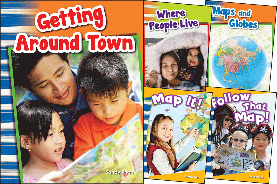 Social Studies: Informational Text: Geography Grades K-1: 5-Book Set ...