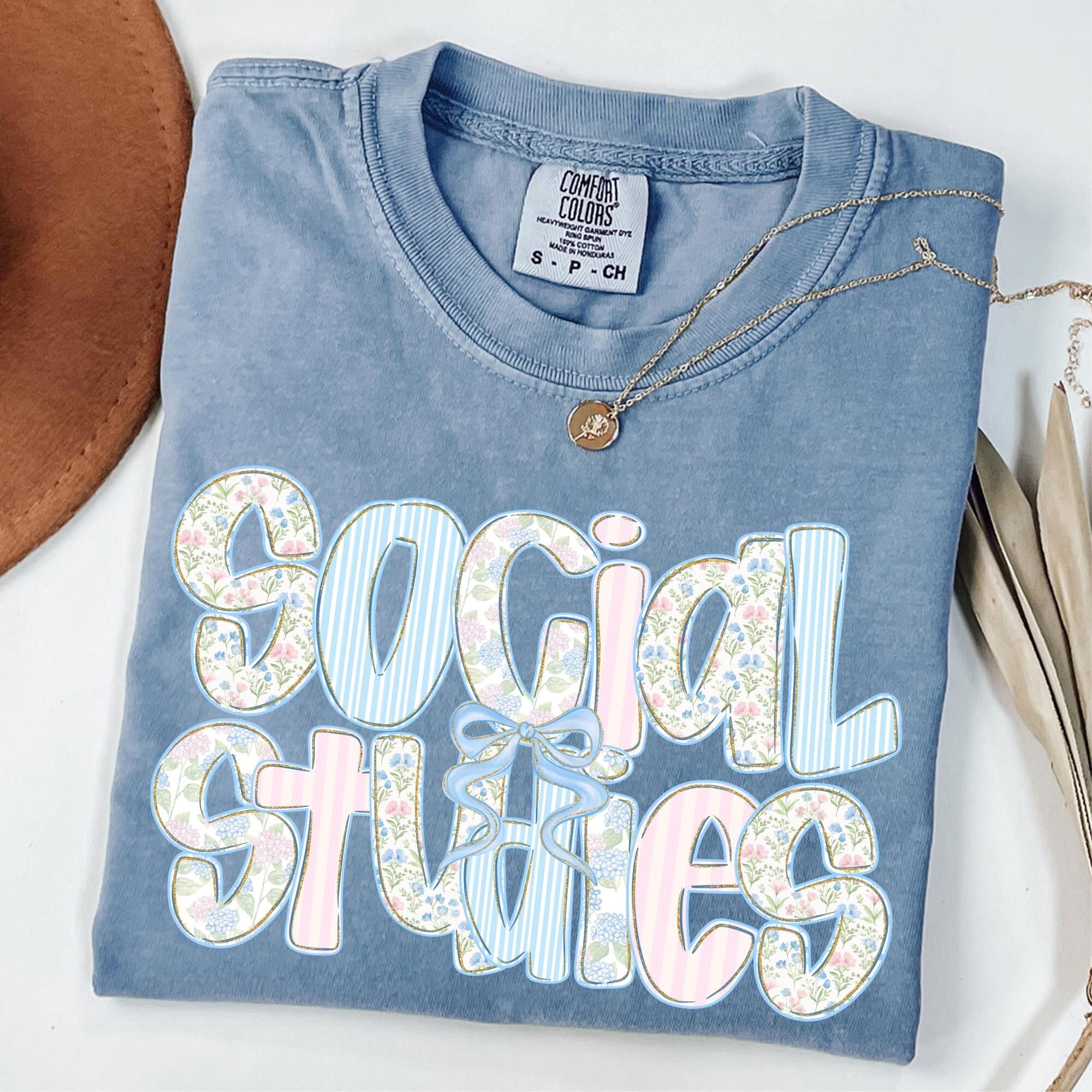Social Studies Teacher Shirt Social Studies Teacher Gift Social Studies ...