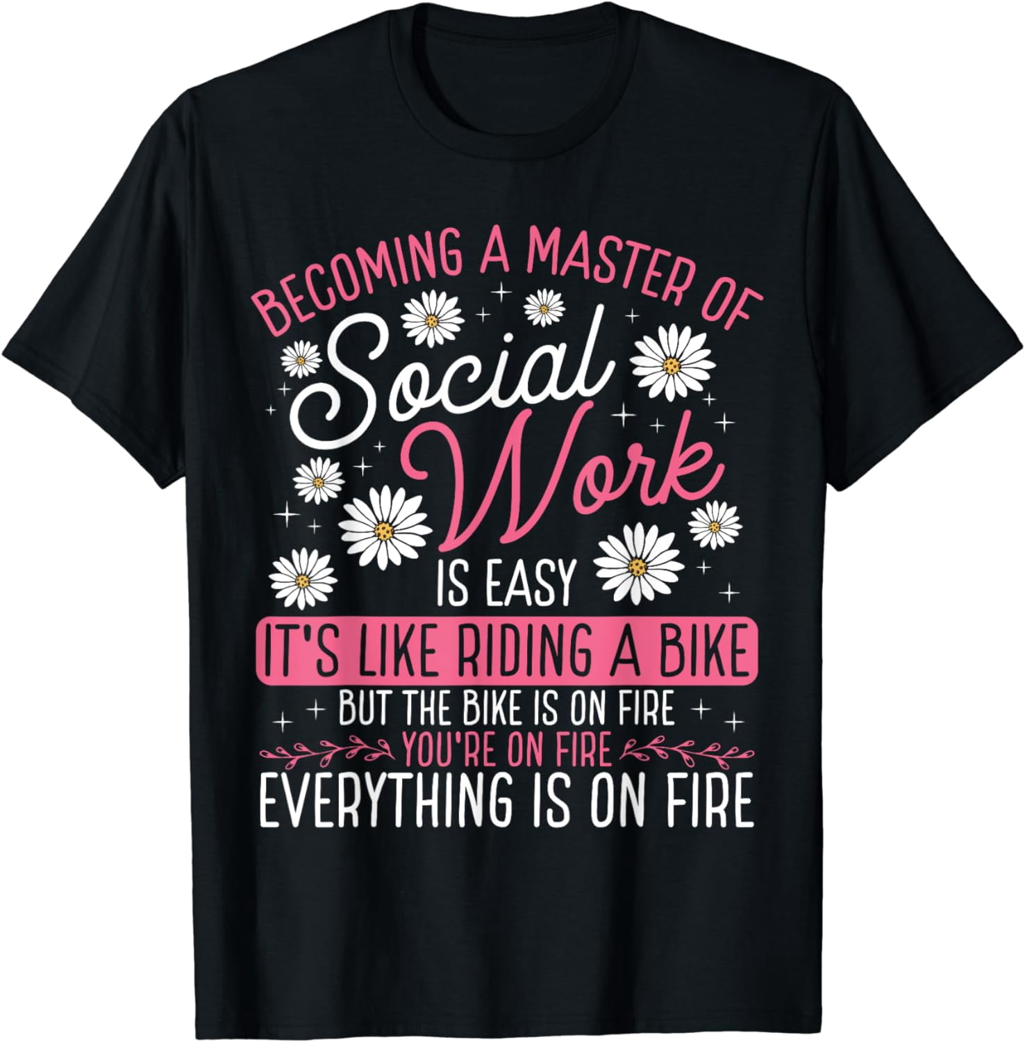 Social Work Month LMSW Appreciation Master Social Worker T-Shirt ...