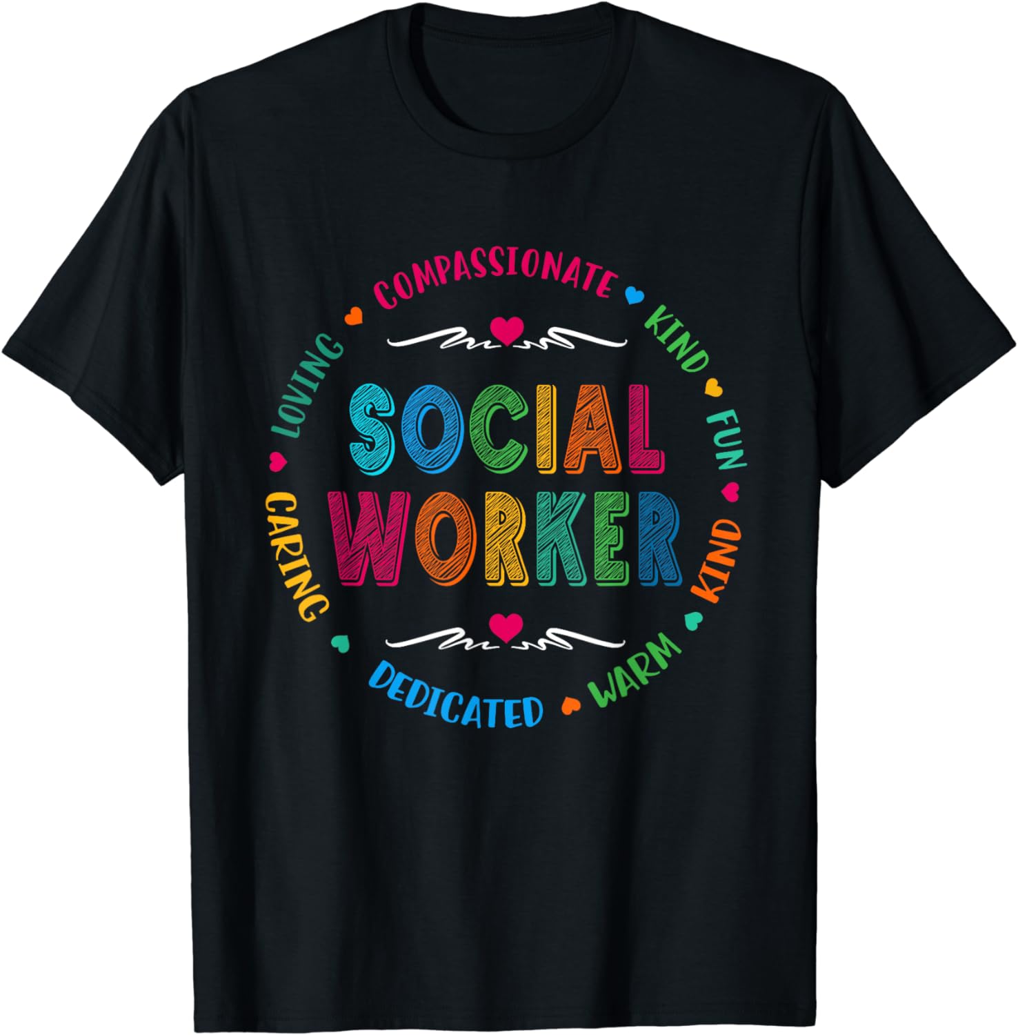 Social Worker 2024 Appreciation Social Work Week Cotton T-Shirt ...