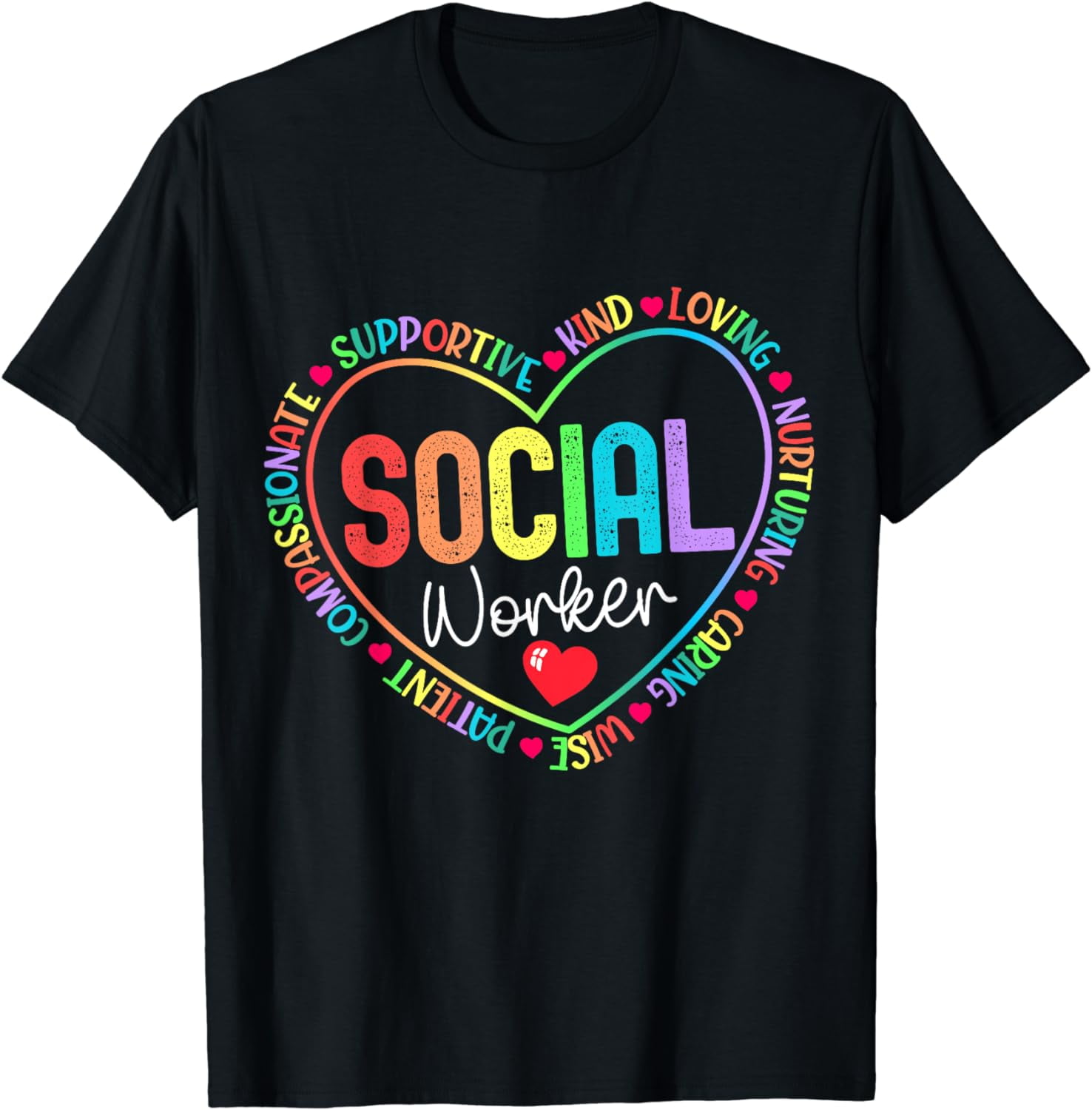 Social Worker Funny Social Work Appreciation Month School T-Shirt ...